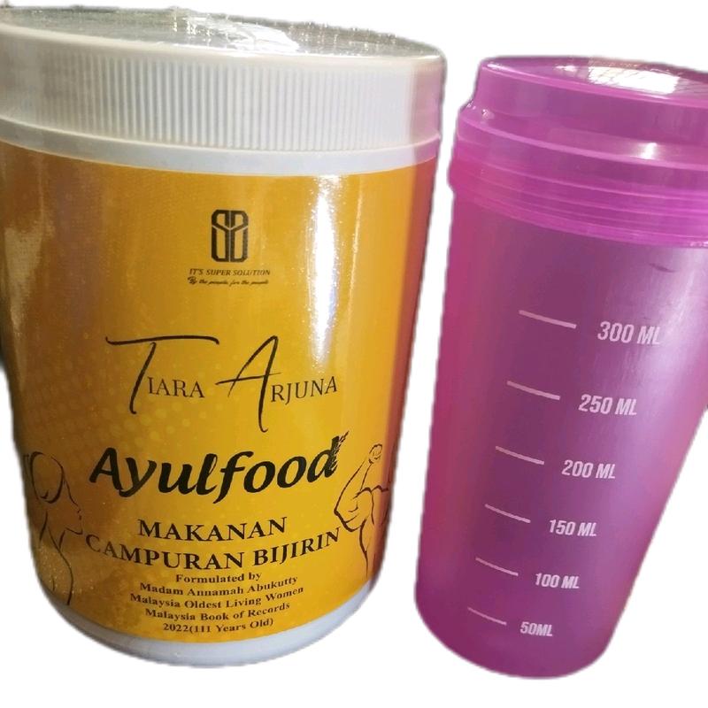 Ayul Food+Shaker Combo (Box packaging) / shaker BPA FREE (random ...