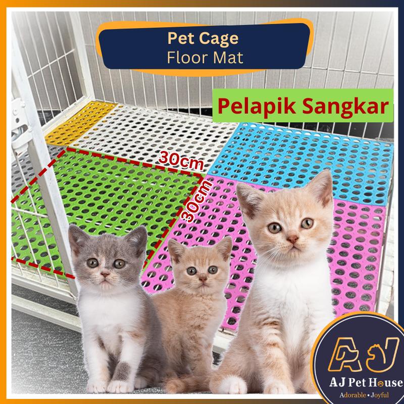 AJPET Pelapik Sangkar Pet Cage Floor Mat Cage Mat Plastic Foot - TikTok ...