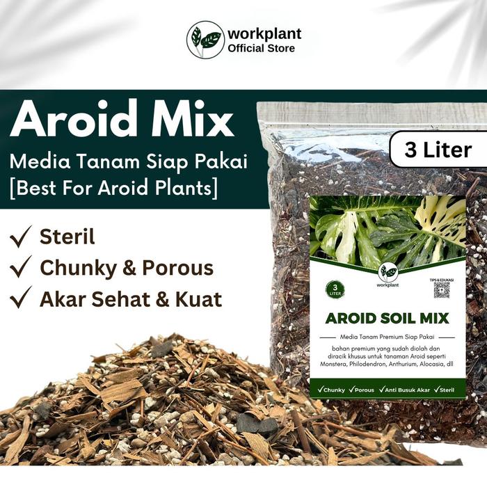 Promo Aroid Mix - Media Tanam Aroid Premium Tanaman Hias Monstera Philo ...
