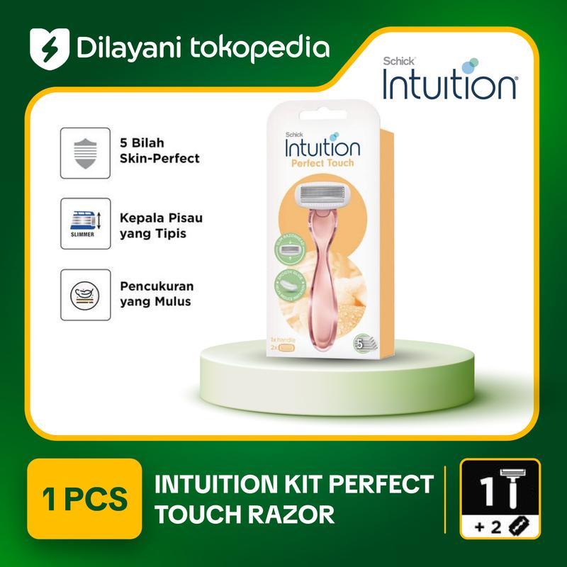 Schick Intuition Kit Perfect Touch Razor - Alat Cukur Tubuh - Shop ...