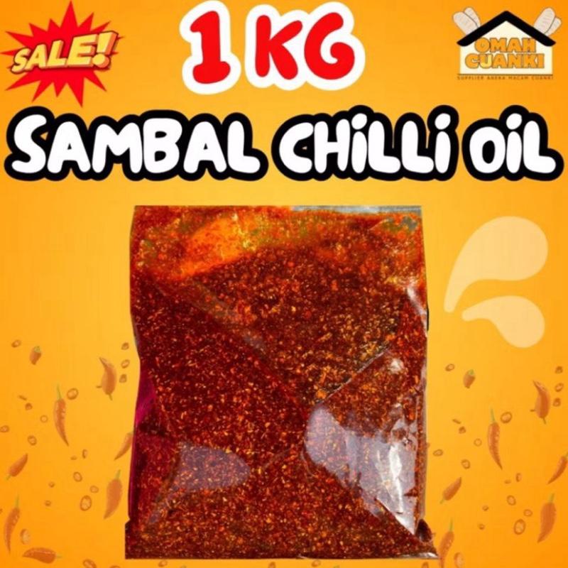 1 KG Sambal Chilli Oil Best Seler - Shop | Tokopedia