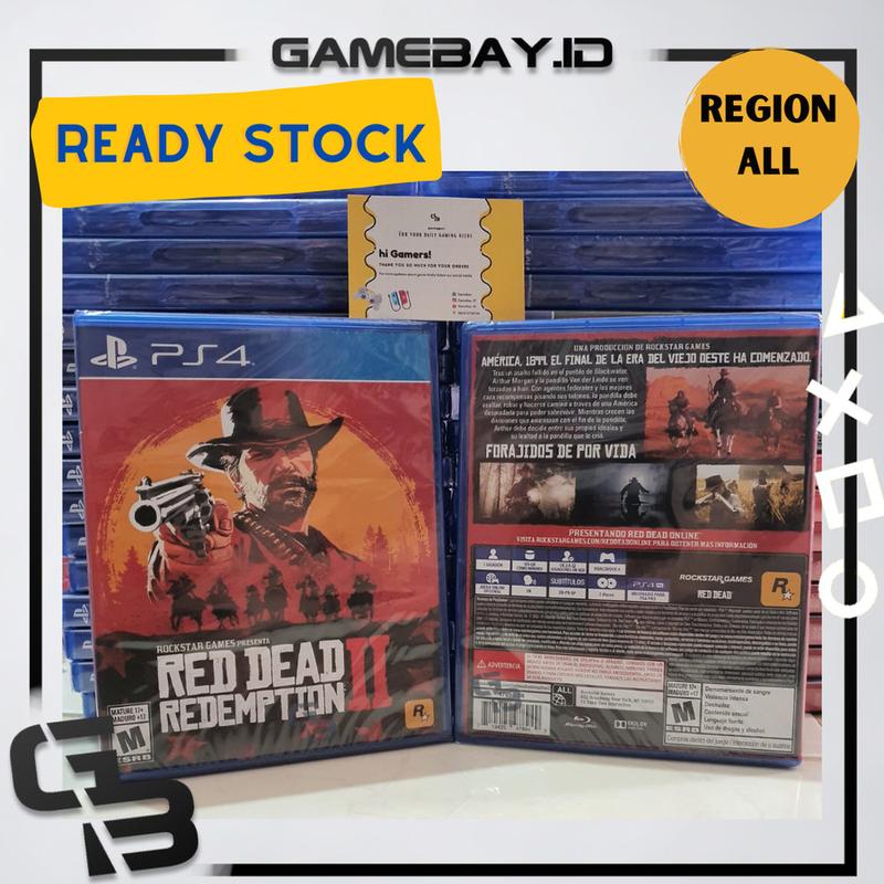 Ps4 Red Dead Redemption 2 / Rdr 2 / Red Dead Redemption II - Shop ...