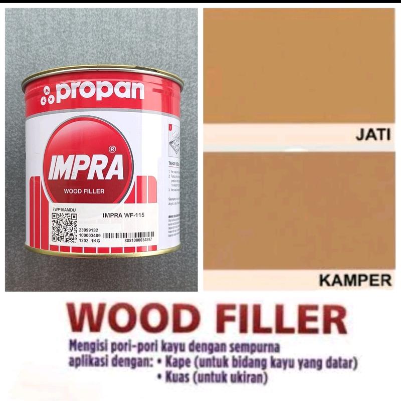 Dempul Kayu Propan Impra Wood Filler WF-115 Ukuran 1 kg - Shop | Tokopedia