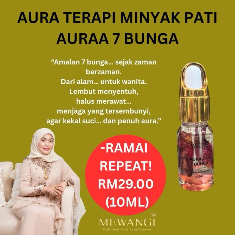 Aura Terapi Minyak Pati Auraa dengan 7 Bunga Essential - TikTok Shop ...