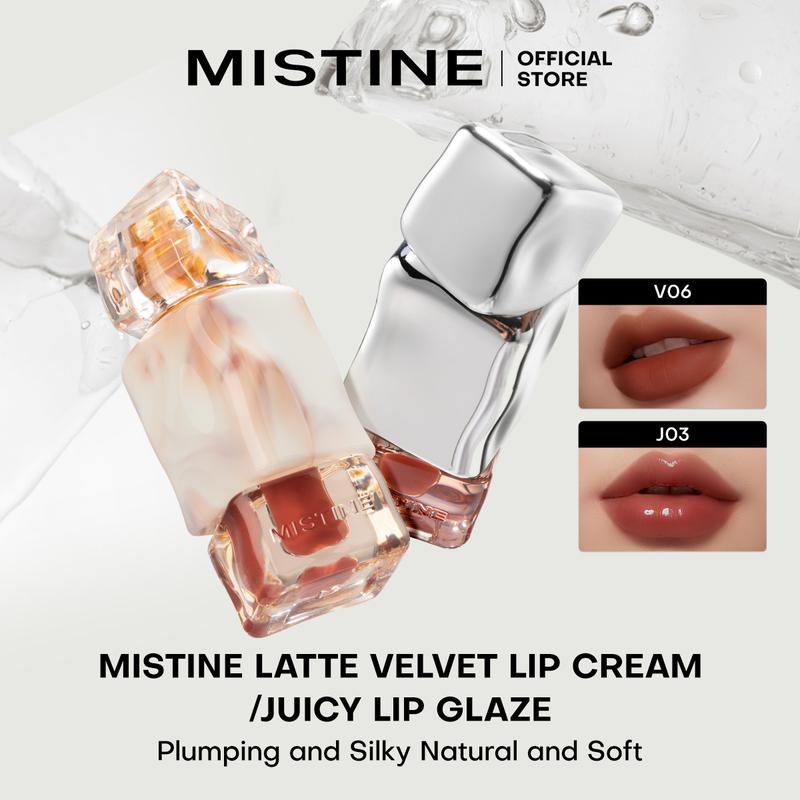 MISTINE Silky Matte/Glossy Nude Lip Series, Invisible Lip Lines ...