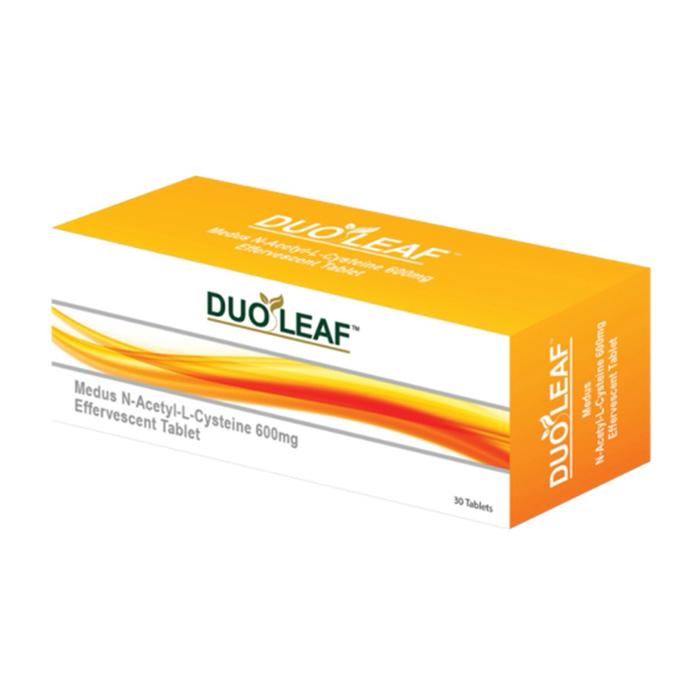 Jual Duoleaf Medus NAC 600mg Effervescent Tablet Suplemen Obat ...