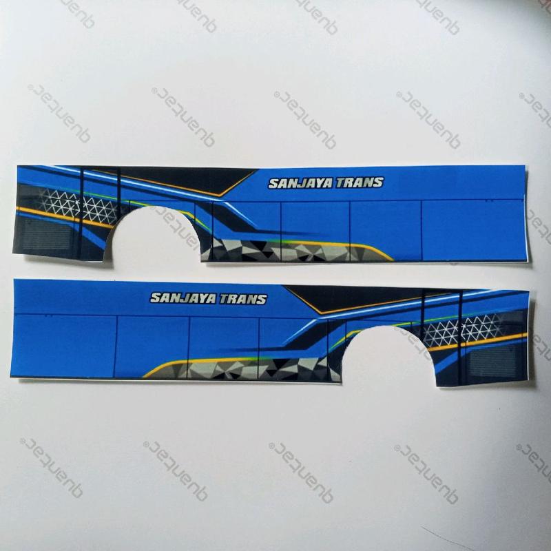 Stiker livery miniatur bus Avatar - Shop | Tokopedia