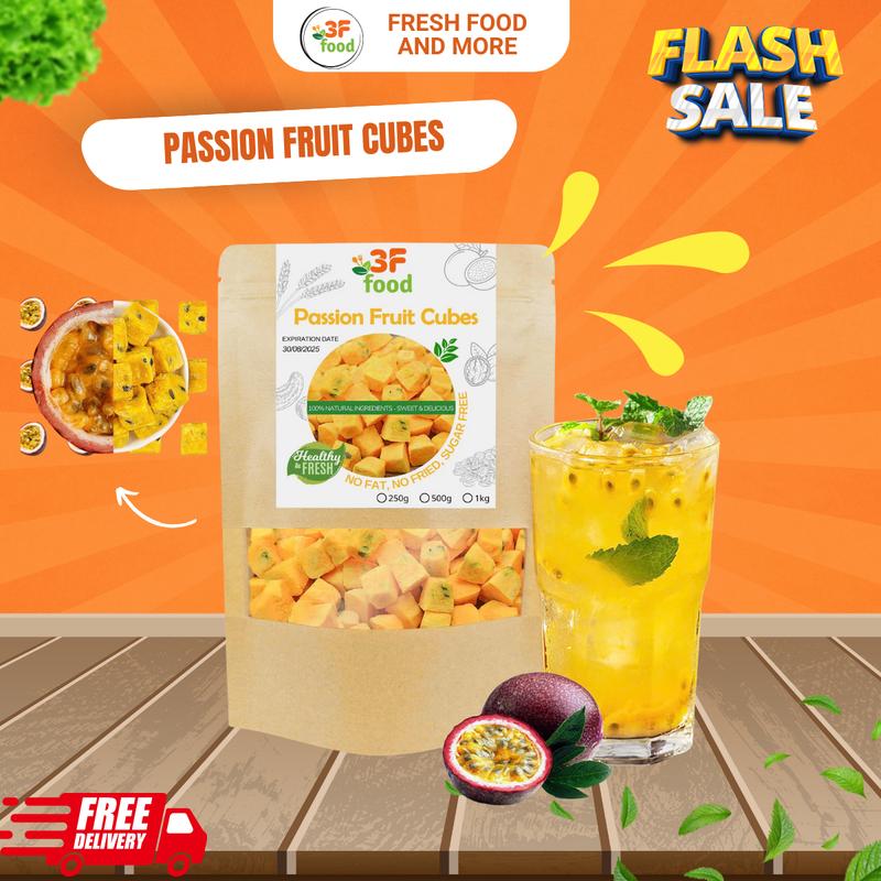[FLASH SALE] Passion Fruit Cubes 3F Food Passion Fruit Concentrate ...