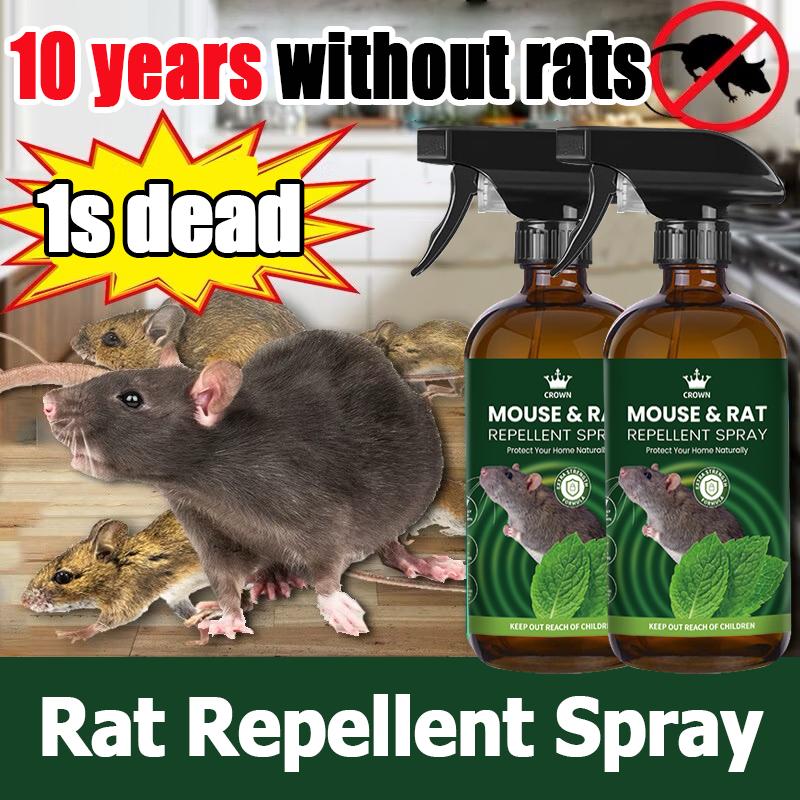 300ML Rat Repellent Anti Rat Spray Rat Off Spray Rat Rodent Mouse ...