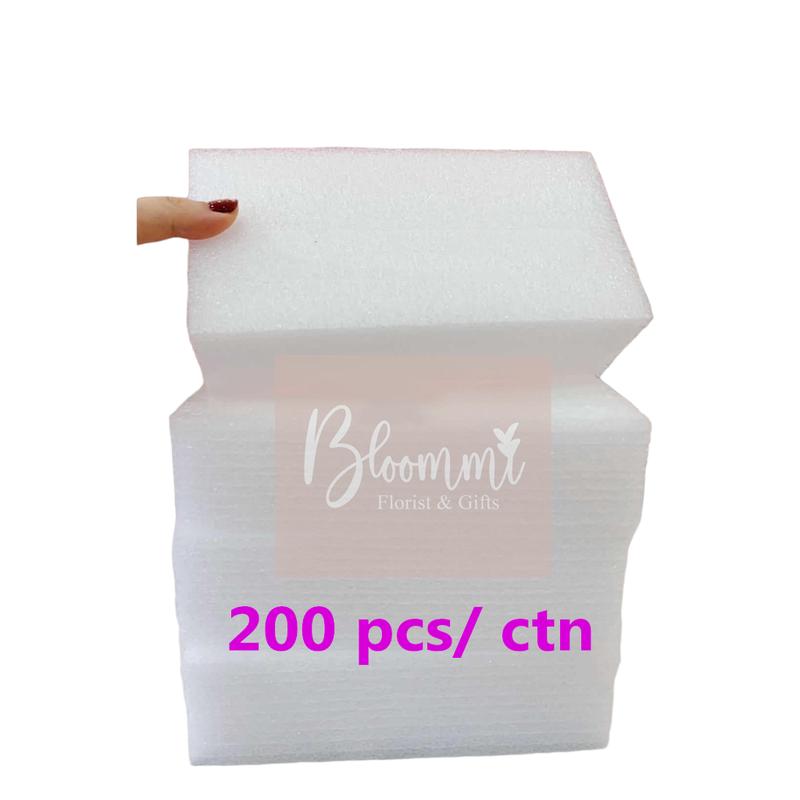 200pcs/CTN WHITE SPAN Sponge Span Bunga Hiasa Magic Flora Form - TikTok ...