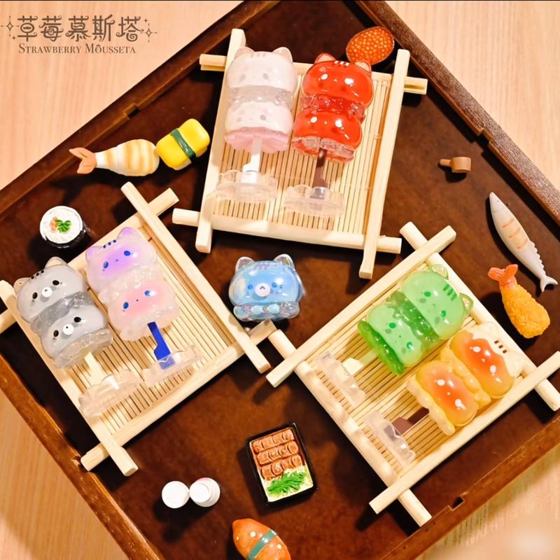 Octcats' Oden Mini Series PVC Figures - TikTok Shop Singapore