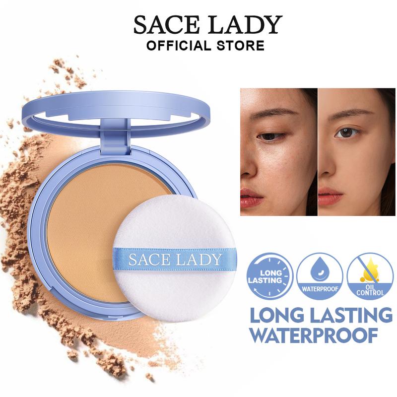 [COD] SACE LADY Face Powder Oil Control Matte Powder Long Lasting ...