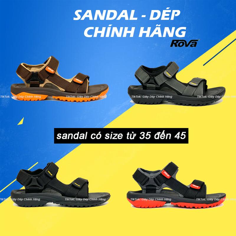 [Size 35 đến 45] Sandal Hiệu Rova Chính Hãng Cho Nam Nữ RV866 - TikTok ...