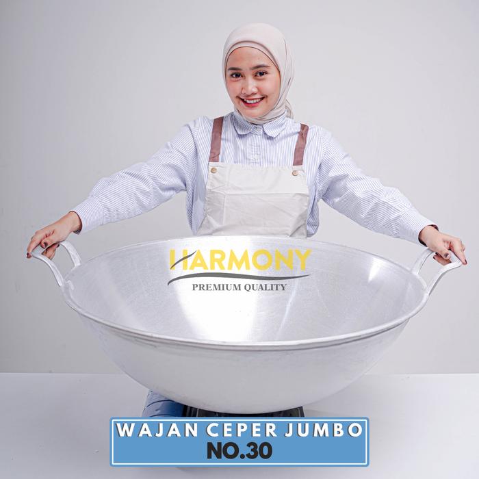 Promo Wajan Ceper Jumbo No 30 Diameter 72 Cm Kuali Pilihan Untuk Masak ...