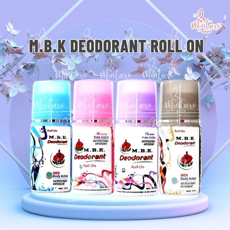 M.B.K Deodorant Roll On 40 ml | Deaodorant | Penghilang Bau Badan ...