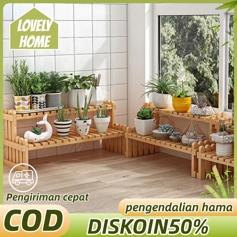 Rak Tanaman Mini Rak Bunga Minimalis Rak Bunga Standing Pot Bunga ...