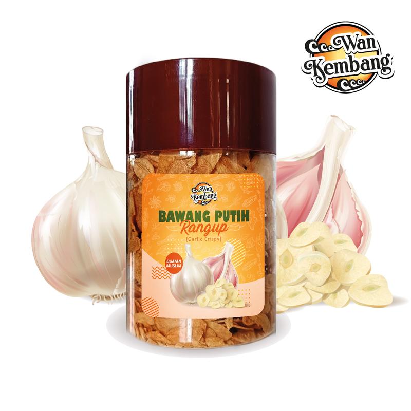 Bawang Putih Rangup (Perisa Asli) 90 gram, Garlic Crispy - TikTok Shop ...