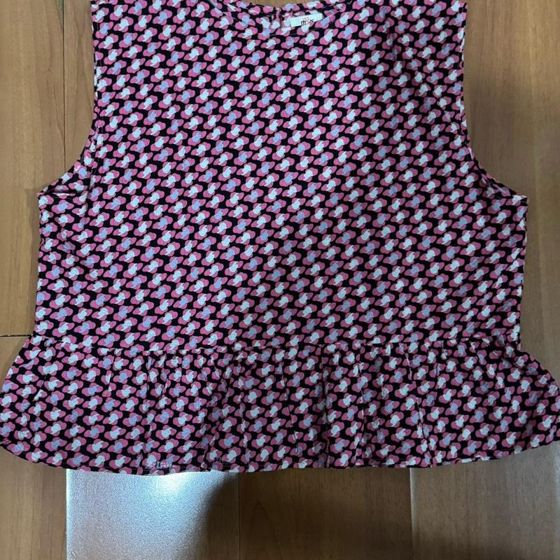 MONS Pink Pop Peplum Tops - Shop | Tokopedia