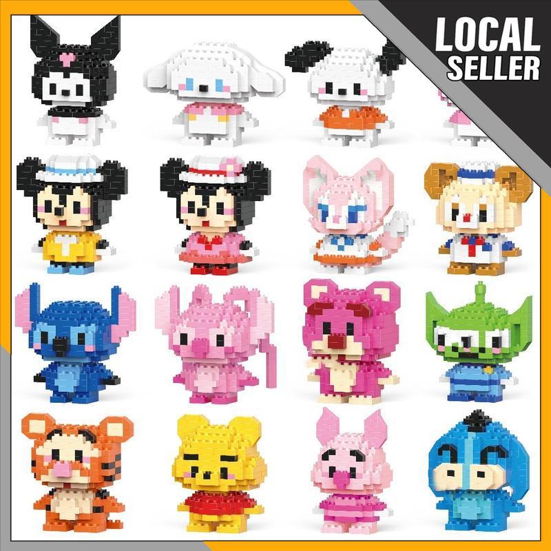 (50 Design) Nano Blocks Cartoon Arc Education Toys Collectio - TikTok ...