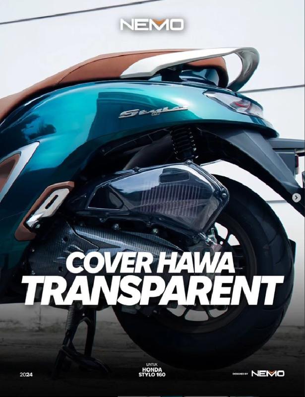 NEMO Cover / Tutup Hawa Transparan Honda Stylo 160 - Shop | Tokopedia