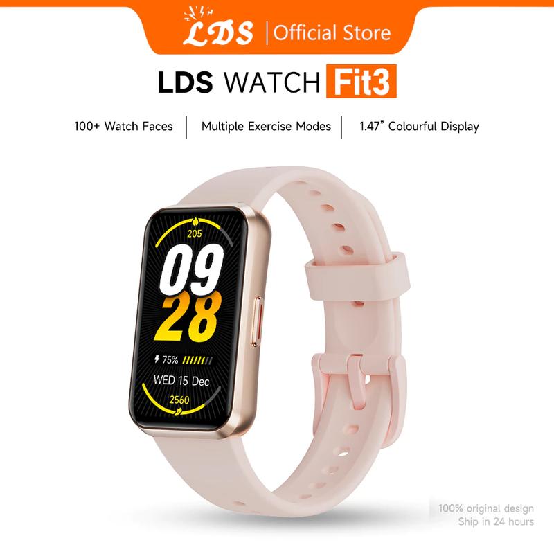New LDS FIT 3 Jam 40mm Smartwatch Bluetooth iOS and Android official ...