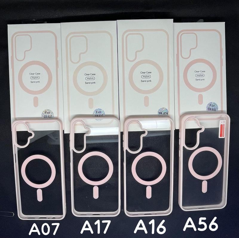 [PACK BOX] Case Magsafe LIST PINK For SMSNG A07 A17 A15 A25 A35 A55 A06 ...