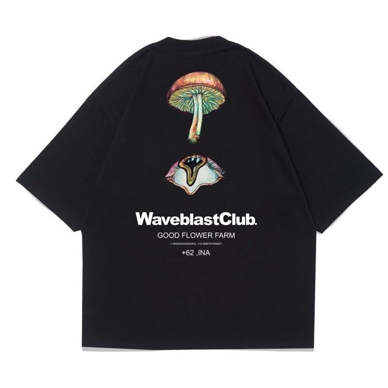 【COD】Waveblast Oversize kemeja t Bad Vibes putih - Featuring - TikTok ...
