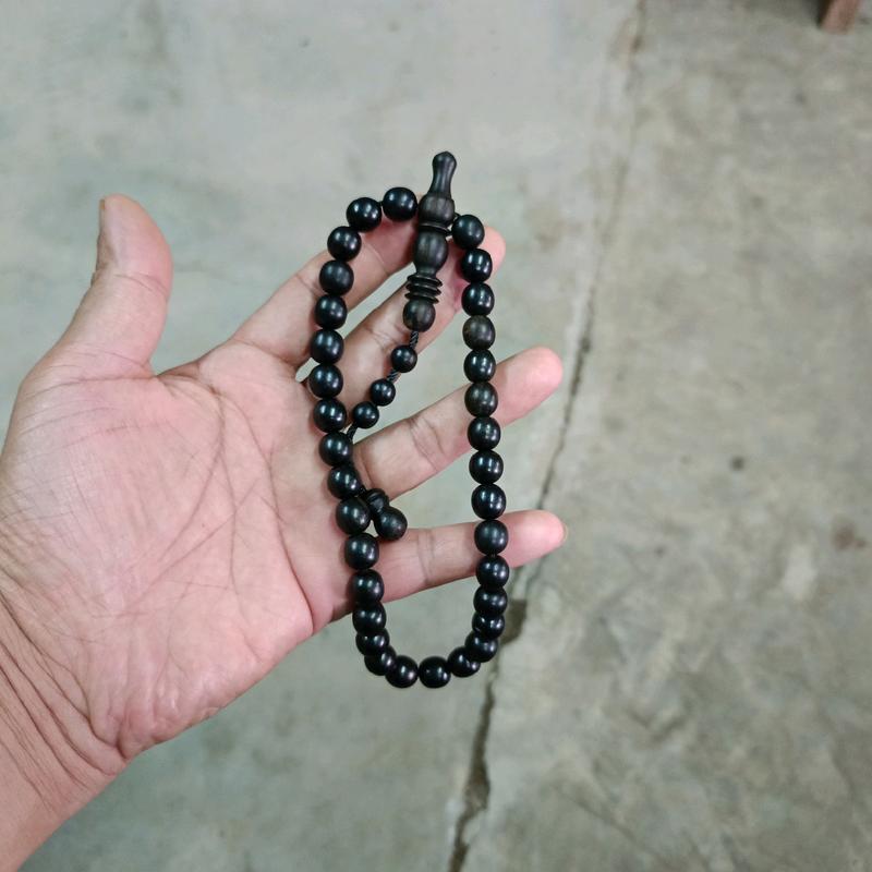 tasbih teras kayu kemuning hitam(10mm) - TikTok Shop Malaysia