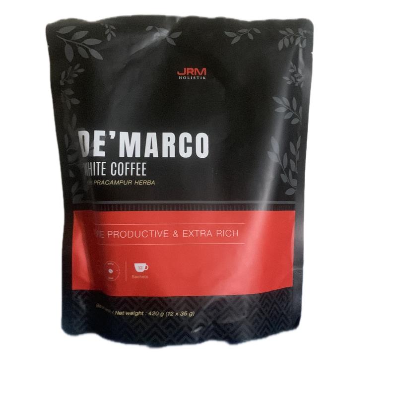 De'marco jrm Coffee White - TikTok Shop Malaysia