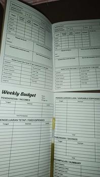 Buku Daily Muslim Ibadah Tracker A5 Kyoute Catatan Kegiatan Harian ...