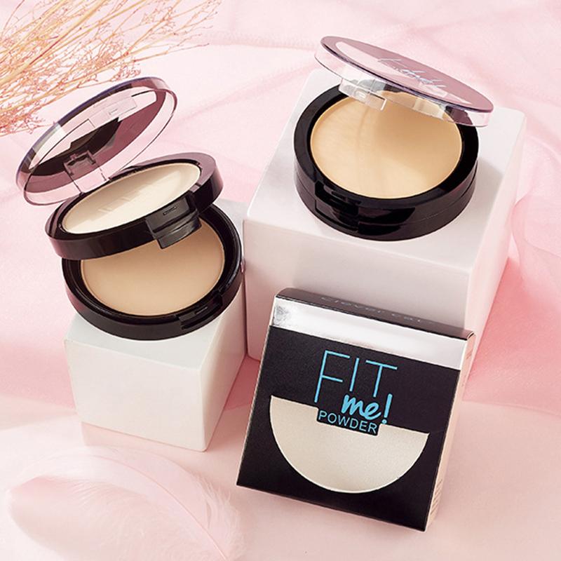 Matte Full Coverage 2 in 1 Double Layer Compact Powder Oil Control ...