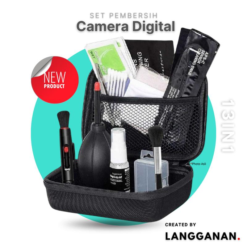 SATU SET CAIRAN PEMBERSIH LENSA KAMERA CLEANER KIT PERAWATAN - Shop ...