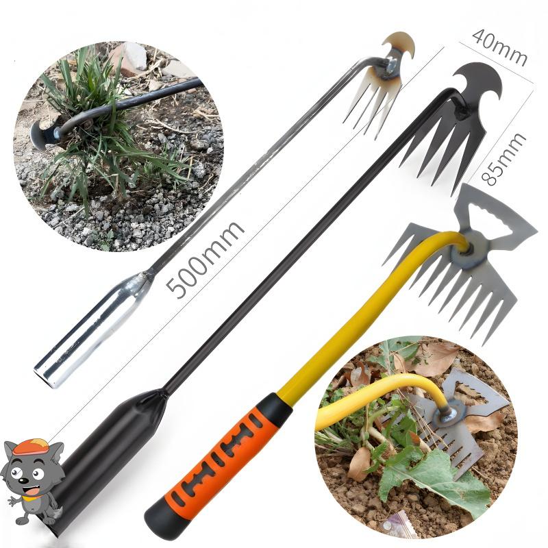 11Teeth Weeding Uprooting Tool Multi Purpose Kalaykay for Garden ...