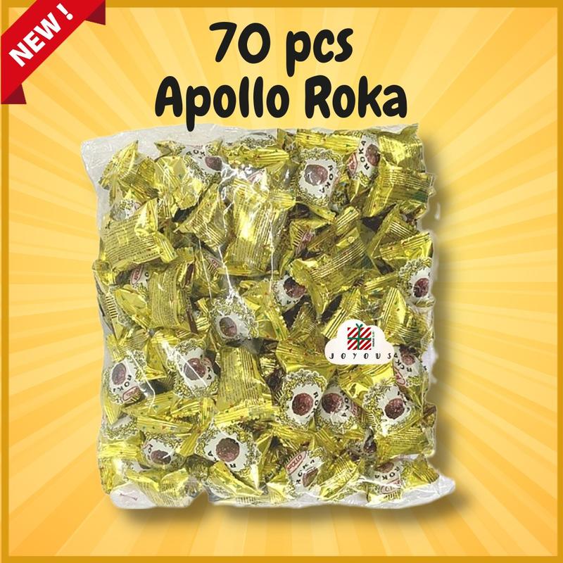 70pcs x 6g Apollo Roka Chocolate Wafer Ball - TikTok Shop Malaysia