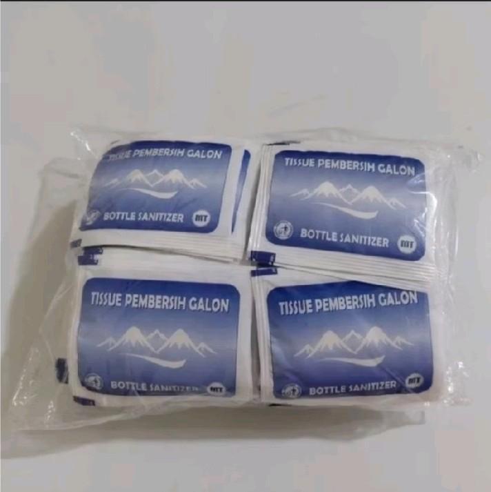 Tissue Pembersih Galon 1 pack isi 100pcs Wipes - Shop | Tokopedia