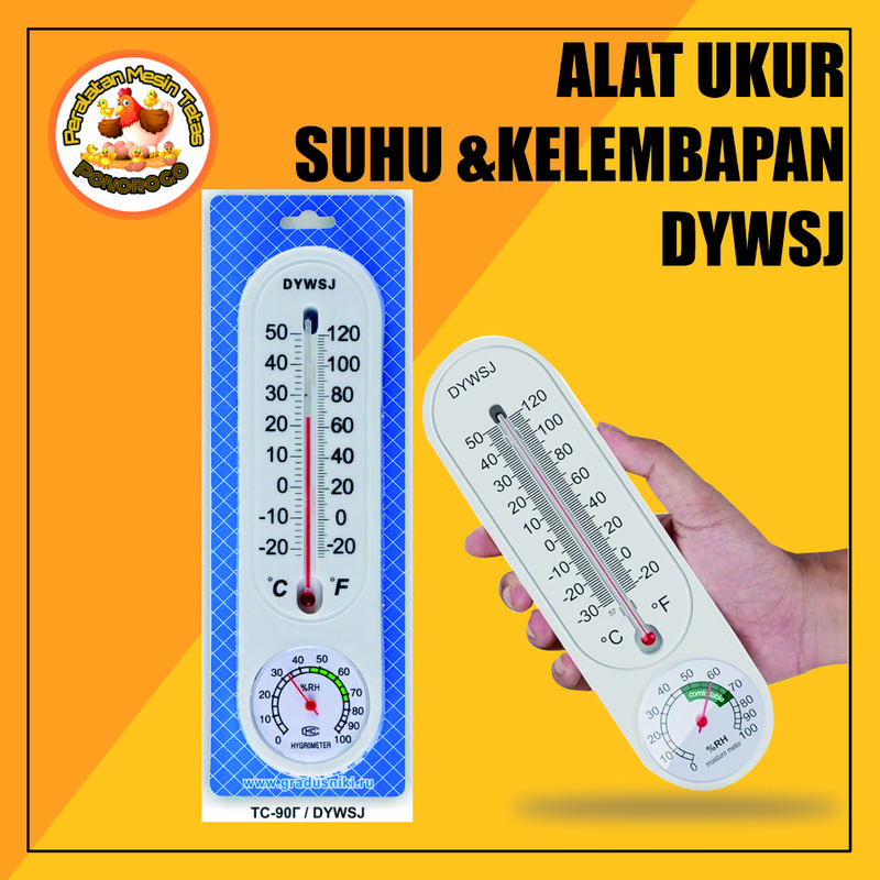 Termometer Higrometer Ruang Thermometer Hygrometer Analog Raksa - Shop ...