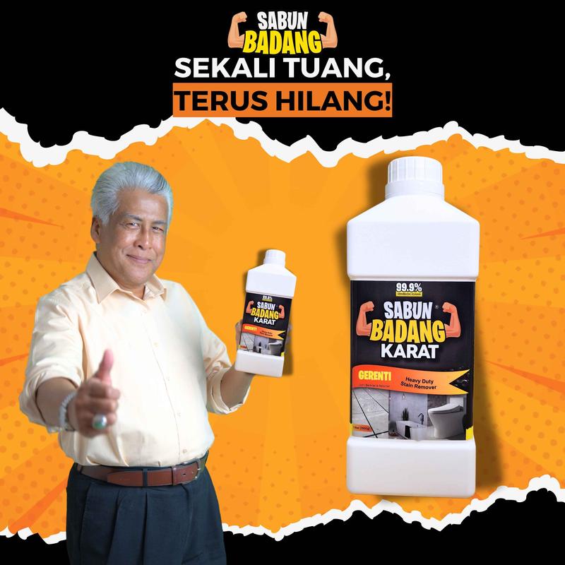 SABUN BADANG KAFERRY - SEKALI TUANG JE DAH HILANG Mozek kesa - TikTok ...