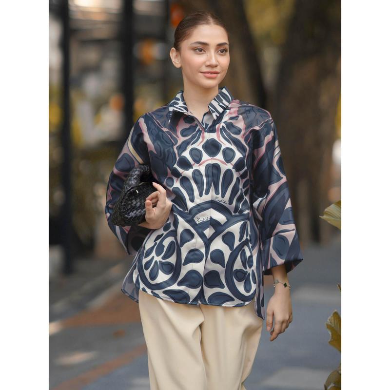 Eva Shirt - Zeva In Peach By Zefiks - TikTok Shop Malaysia