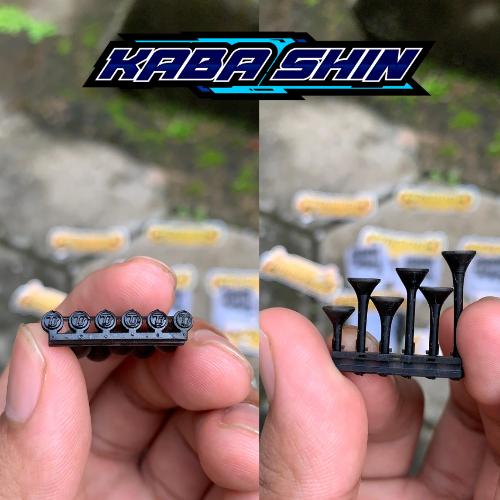 Corong 6 Not basuri Kuning Merah Hitam, Mainan bus Miniatur Replika ...