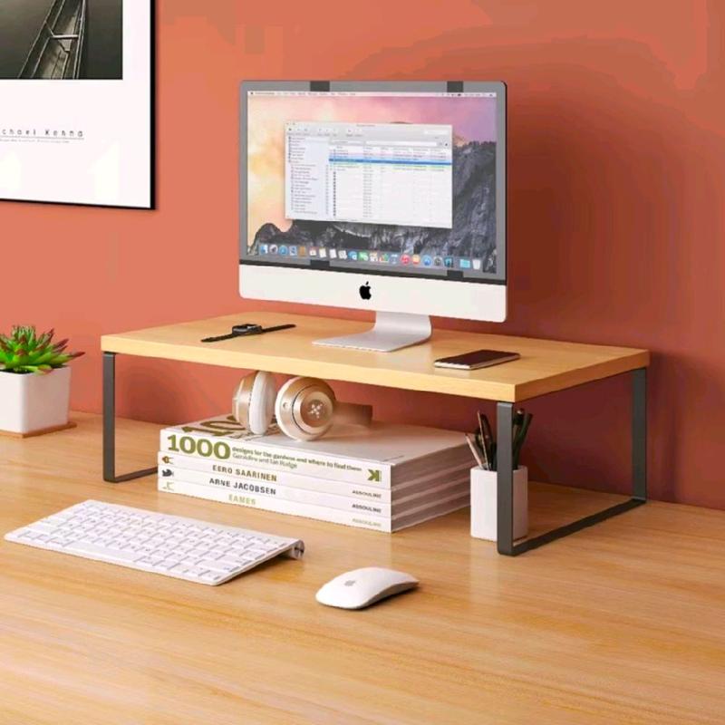 DUDUKAN MONITOR DUDUKAN LAPTOP STAND MONITOR LEBAR 20 CM PANJANG 50-60 ...