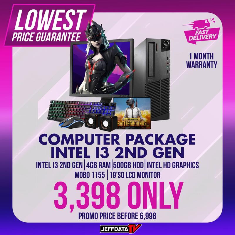 Compter set slim i3 2nd 4gb ram 500gb ssd onbpard 19 square - TikTok ...