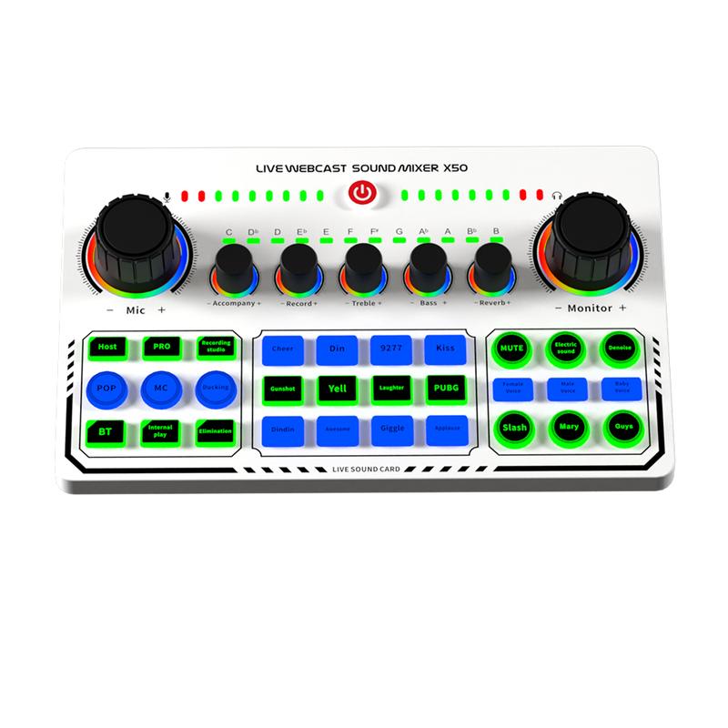 X50 Professional Recording Studio Sound Cards Live Stream US - TikTok ...