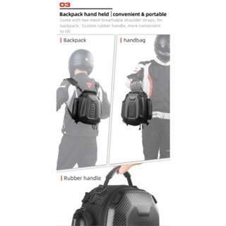 Tas Motor Belakang Rhinowalk MTR4001 Hard Shell Tailbag Motorcycle 12 ...