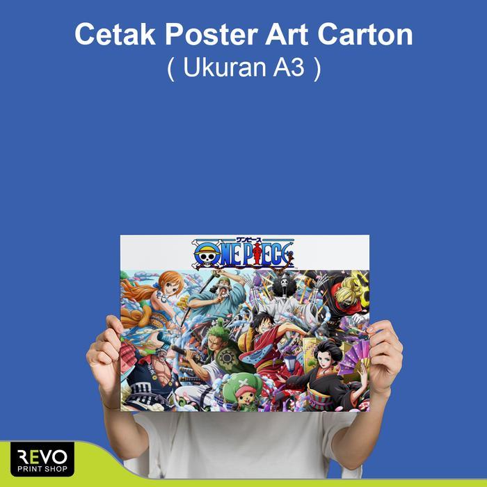 Ready Cetak Poster A3 Custom Art Carton , Art Paper Terbaru - Shop ...