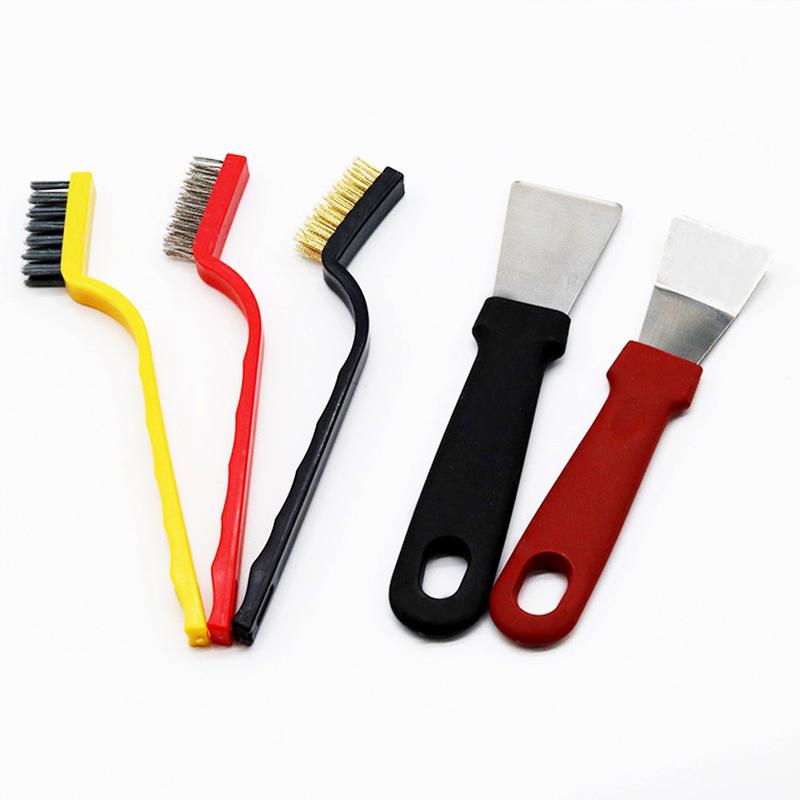 Set Berus Pembersih Gas, 5 Keping, Berus Keluli, Berus Dawai - TikTok ...