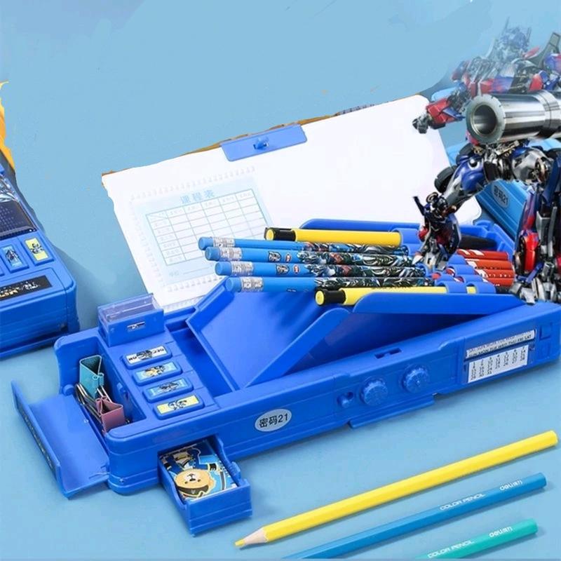 Pensil Box Transformer Magnetic pensil case kotak pensil - TikTok Shop ...