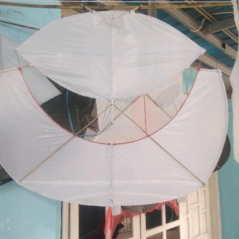 layangan gapangan Pegon putih polos - Shop | Tokopedia