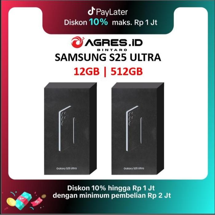 Promo Handphone SAMSUNG S 25 ULTRA 12GB 512GB TITANIUM BLUE GARANSI ...