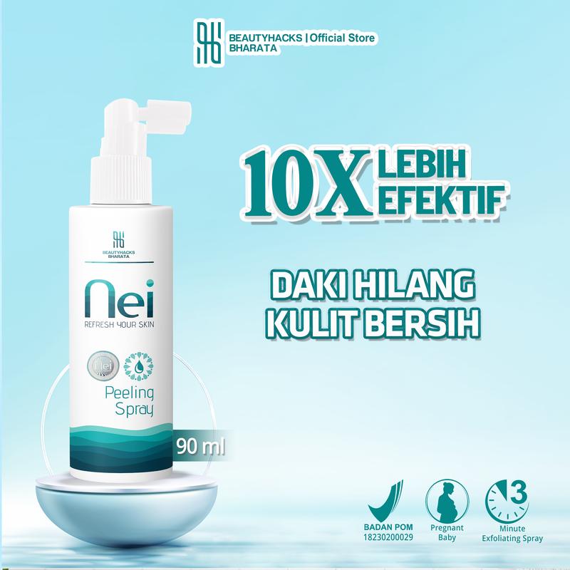 Penghilang Daki dan Sel Kulit Mati Membandel NEI Peeling Spray Original ...