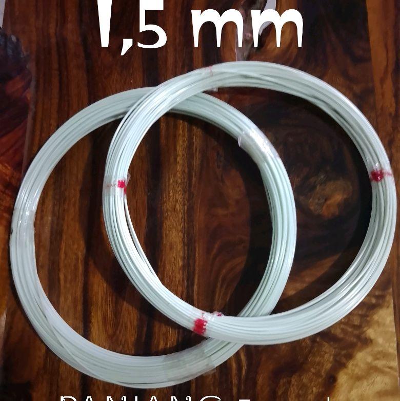 RUJI FIBER PUTIH SUSU 1.5 mm PANJANG 5 meter Paling Murah - Shop ...